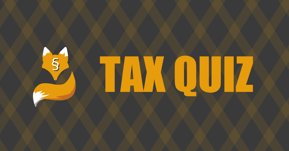 Startseite - Tax Quiz
